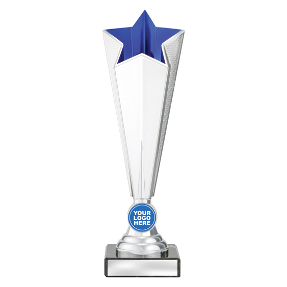 Colour Cups - Mega Star Logo - Blue - Trophies & Awards - Trophies