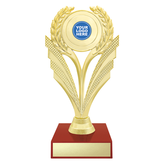 Athletics & Running - Gloss Red Column - Trophies & Awards - Trophies